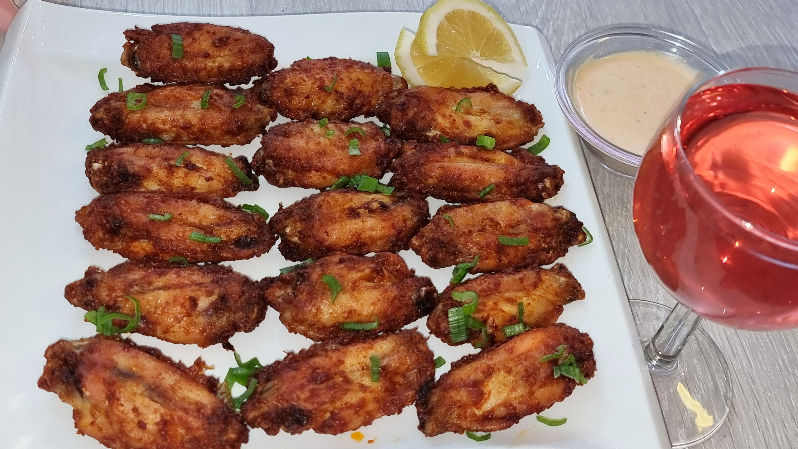 Air Fryer Chicken Wings - All Flats